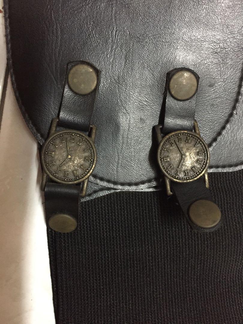 Antique clock wide belt, Women's Fashion, Watches & Accessories, Belts ...