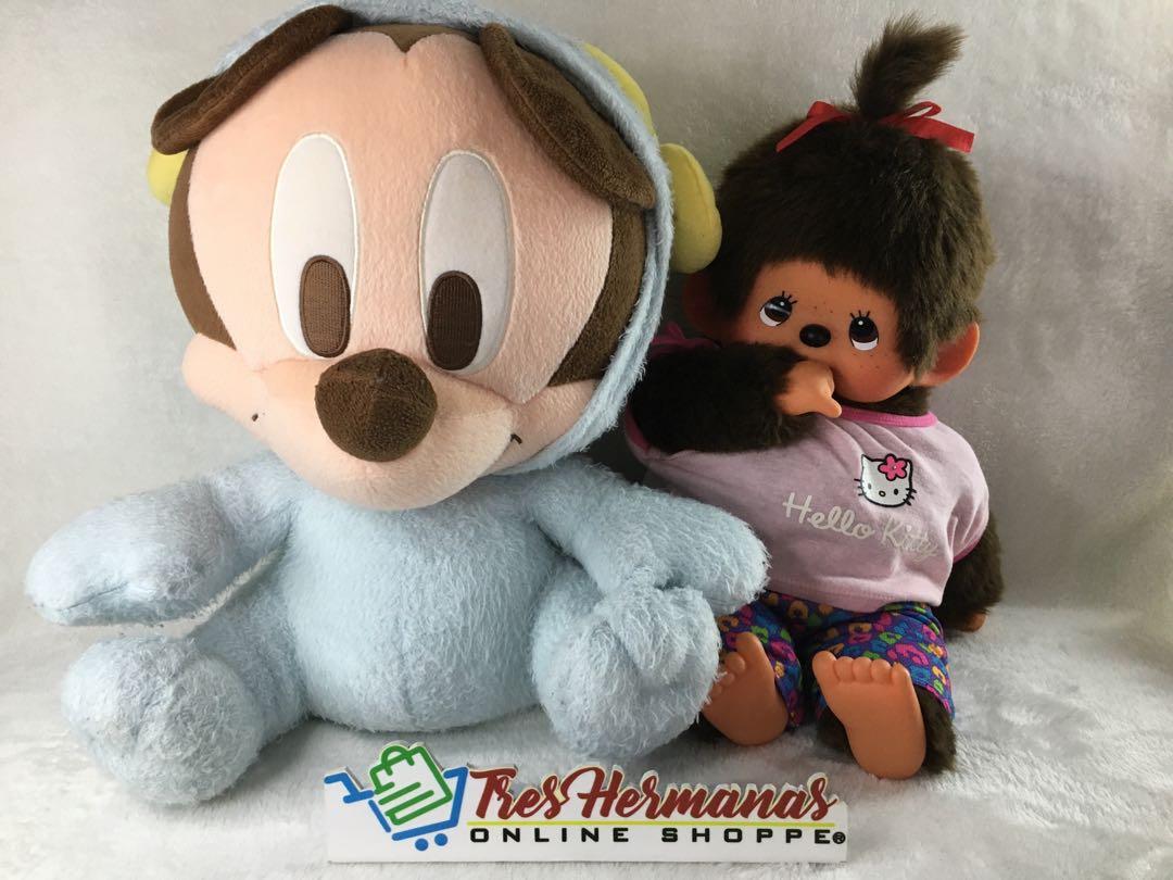 Rare Baby Blue Mickey Mouse Plush Toy, Hobbies & Toys, Toys & Games on ...