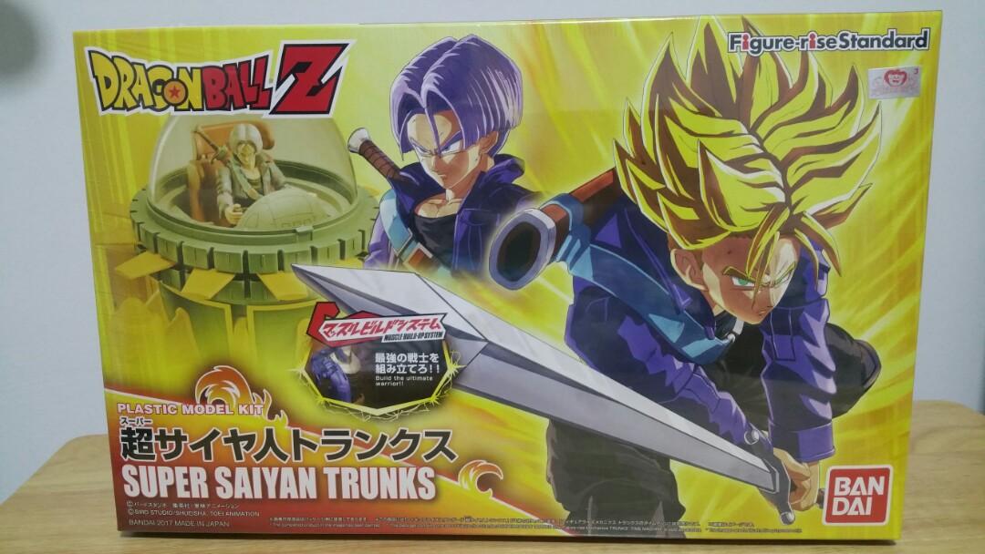 Bandai Dragonball Z Trunks Figure Rise Standard Dragon ball, Hobbies ...