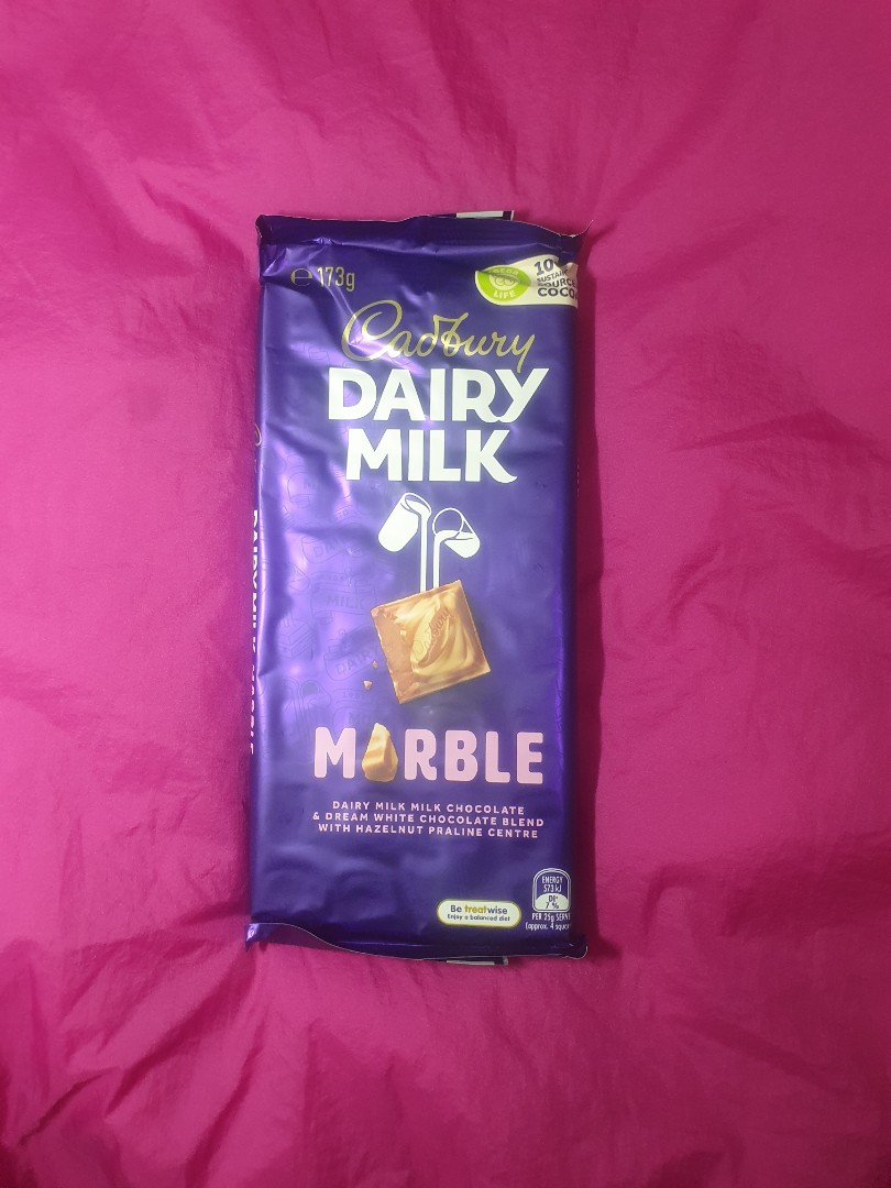 CADBURY Marble Chocolate, Food & Drinks, Homemade Bakes on Carousell