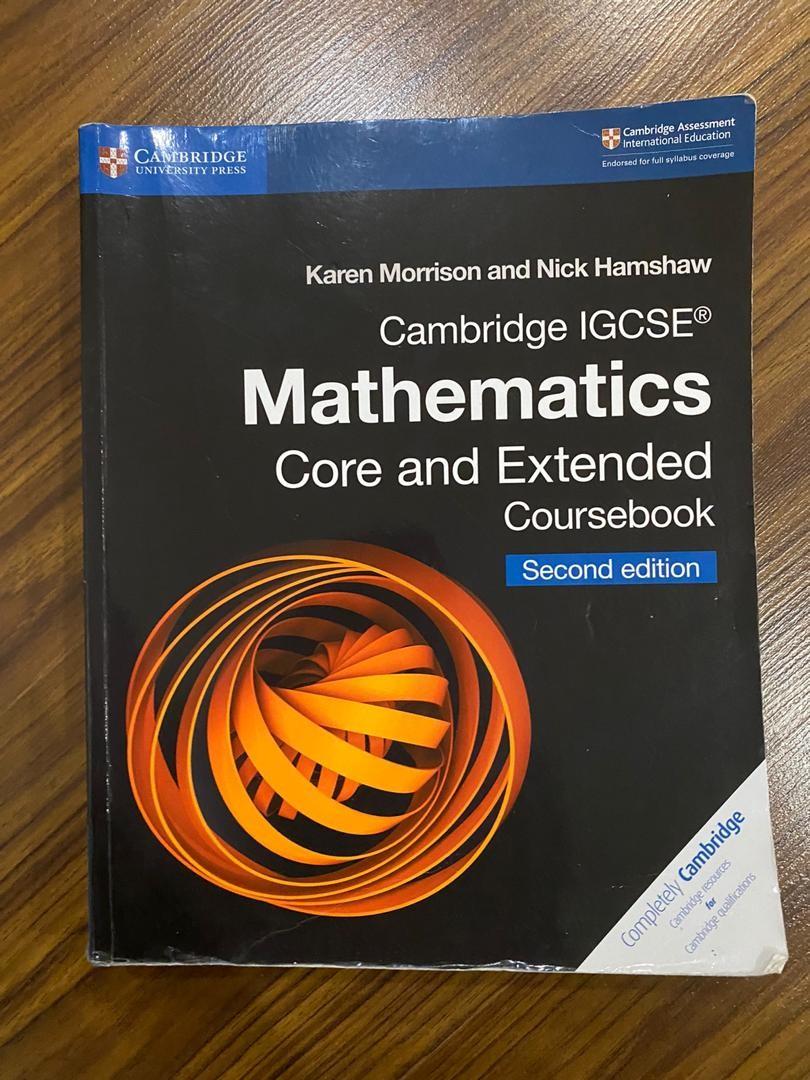 Cambridge IGCSE Mathematics Core and Extended Coursebook, Hobbies ...