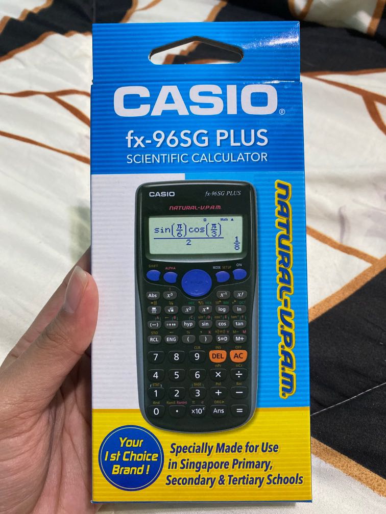 CASIO fx-96SG PLUS SCIENTIFIC CALCULATOR, Computers & Tech, Office ...