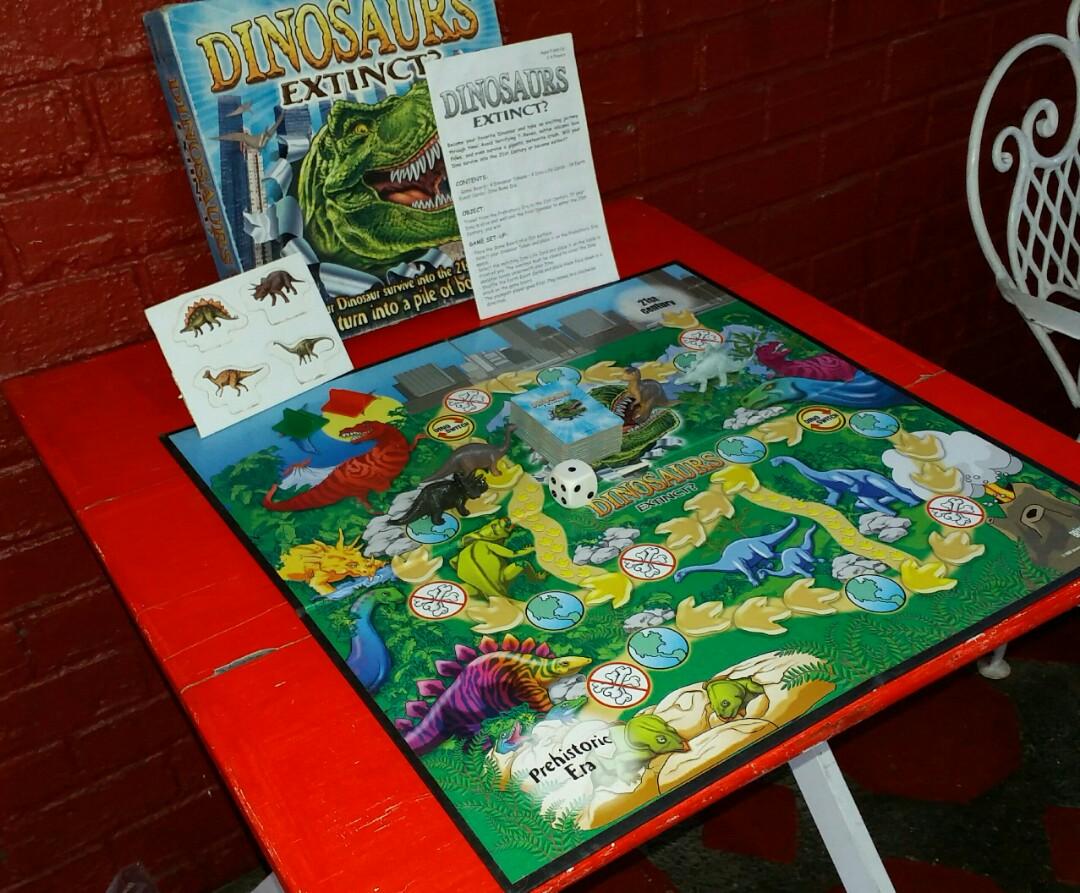 Dinosaurs Extinct? Board Game, Hobbies & Toys, Toys & Games on Carousell
