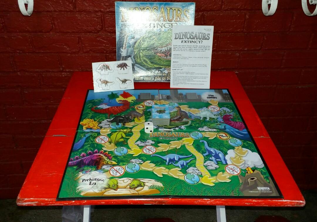 Dinosaurs Extinct? Board Game, Hobbies & Toys, Toys & Games on Carousell