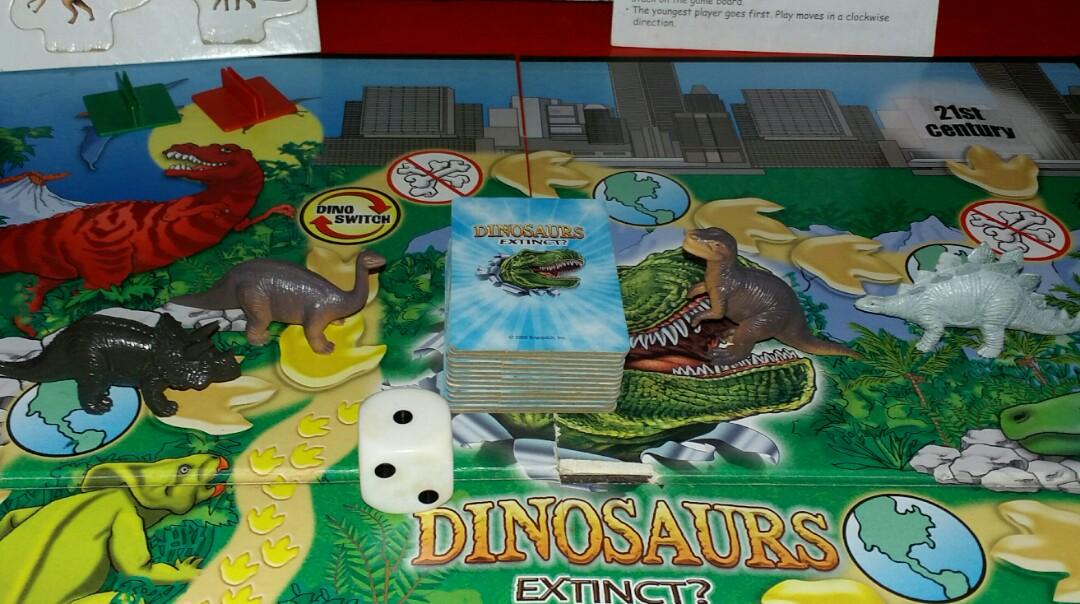 Dinosaurs Extinct? Board Game, Hobbies & Toys, Toys & Games on Carousell