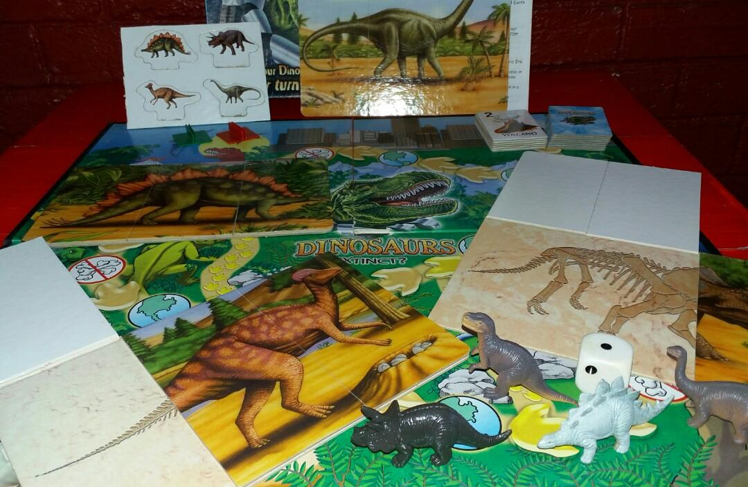 Dinosaurs Extinct? Board Game, Hobbies & Toys, Toys & Games on Carousell