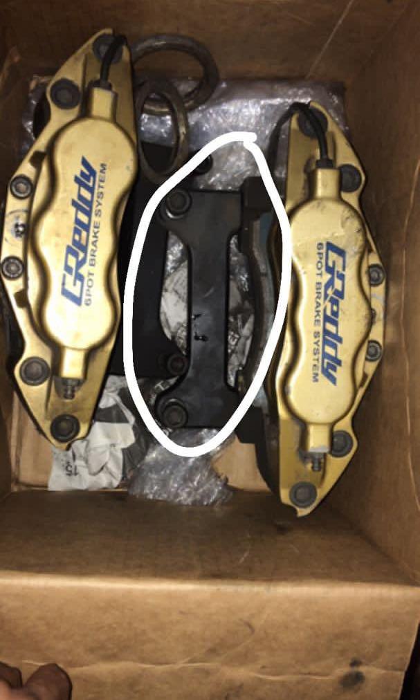 GREDDY 6 pot Brake SUBARU GDB, Car Accessories, Accessories on Carousell