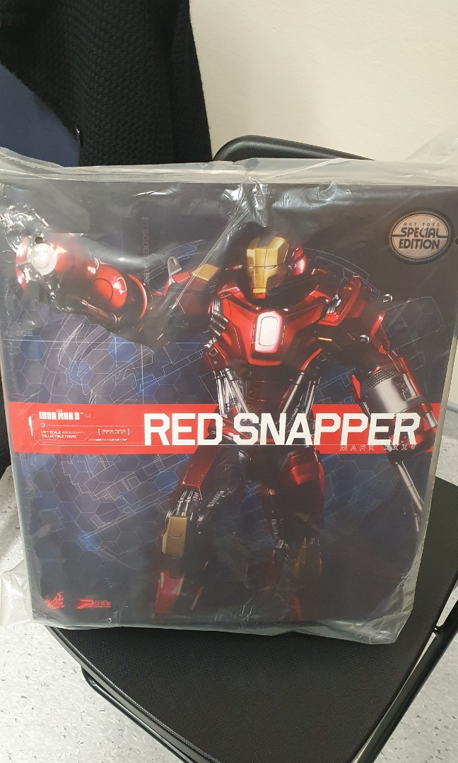 Hot Toys iron man red snapper special edition, Hobbies & Toys, Toys ...