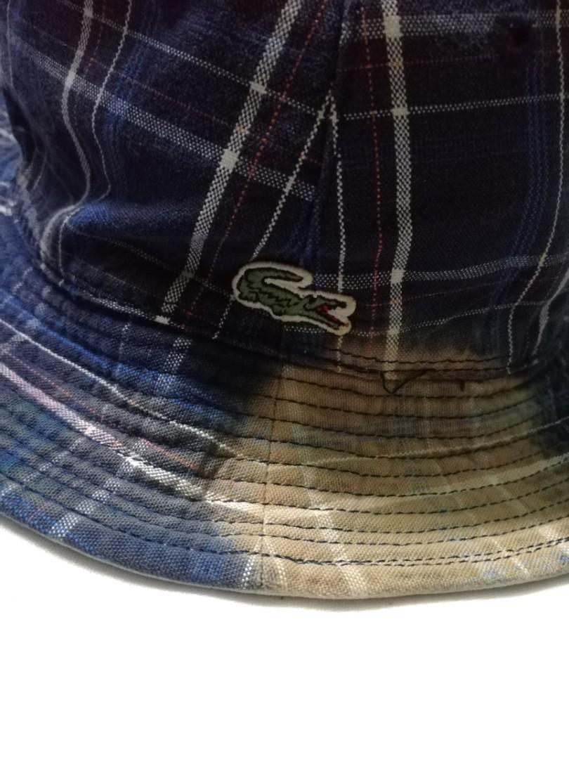 LACOSTE BUCKET HAT ( LACOSTE REVESIBLE ), Men's Fashion, Watches ...