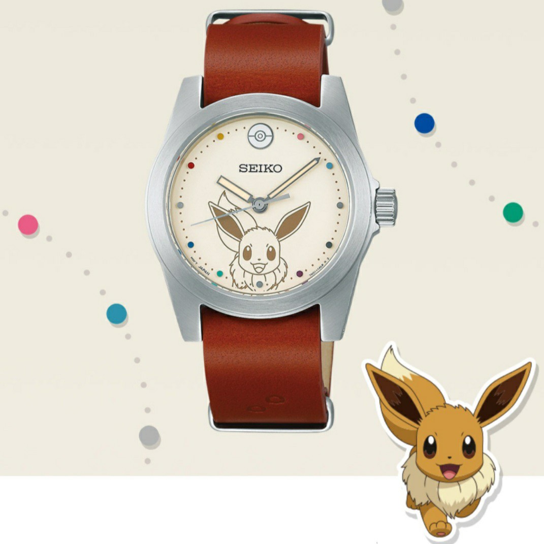 Limited Edition JDM Seiko x Pokemon Eevee Watch SCXP179, Mobile Phones ...