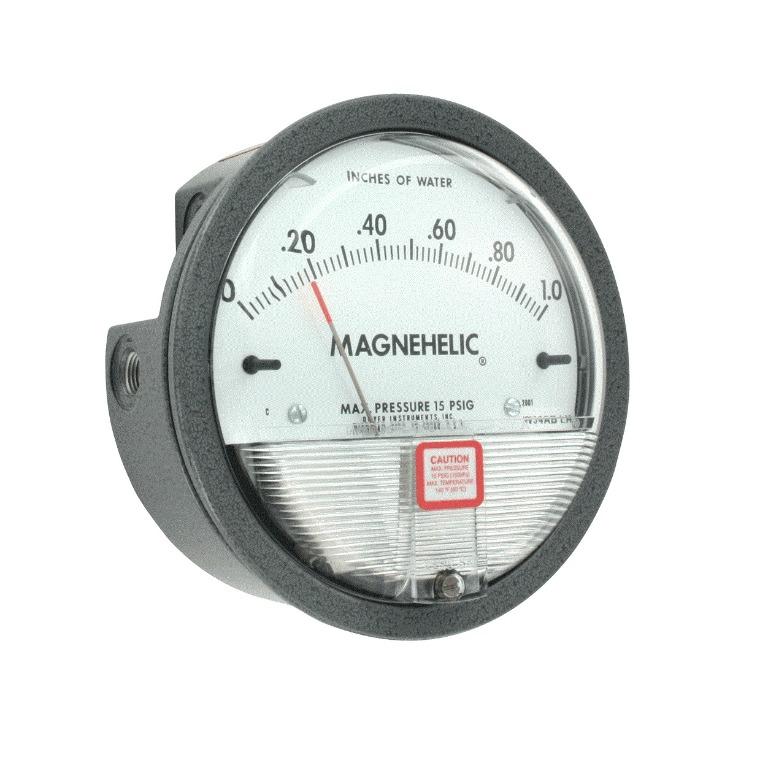 Magnehelic Differential Pressure Gage, Magnehelic Gauge, Dwyer ...
