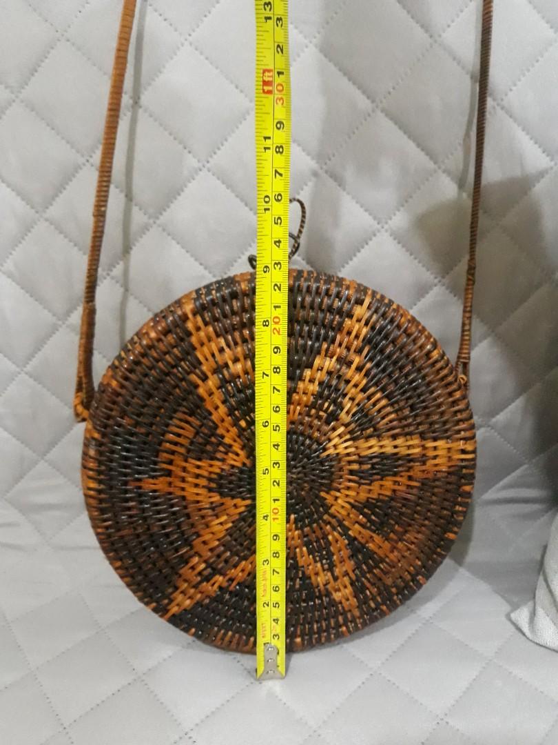 70% off Mangyan Orig Bag Wood Nito Woven Summer beach Shoulder Native ...