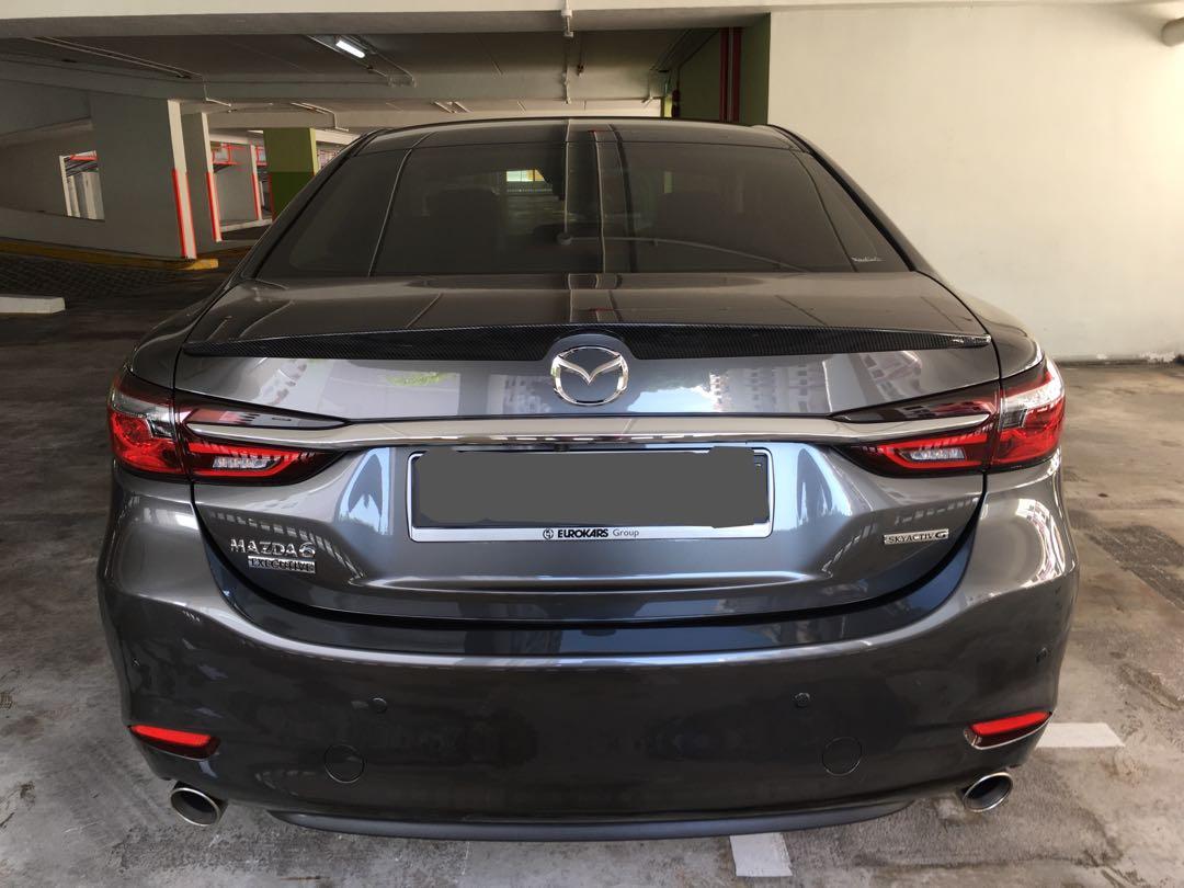 Mazda 6 carbon fiber design ducklip spoiler, Car Accessories ...