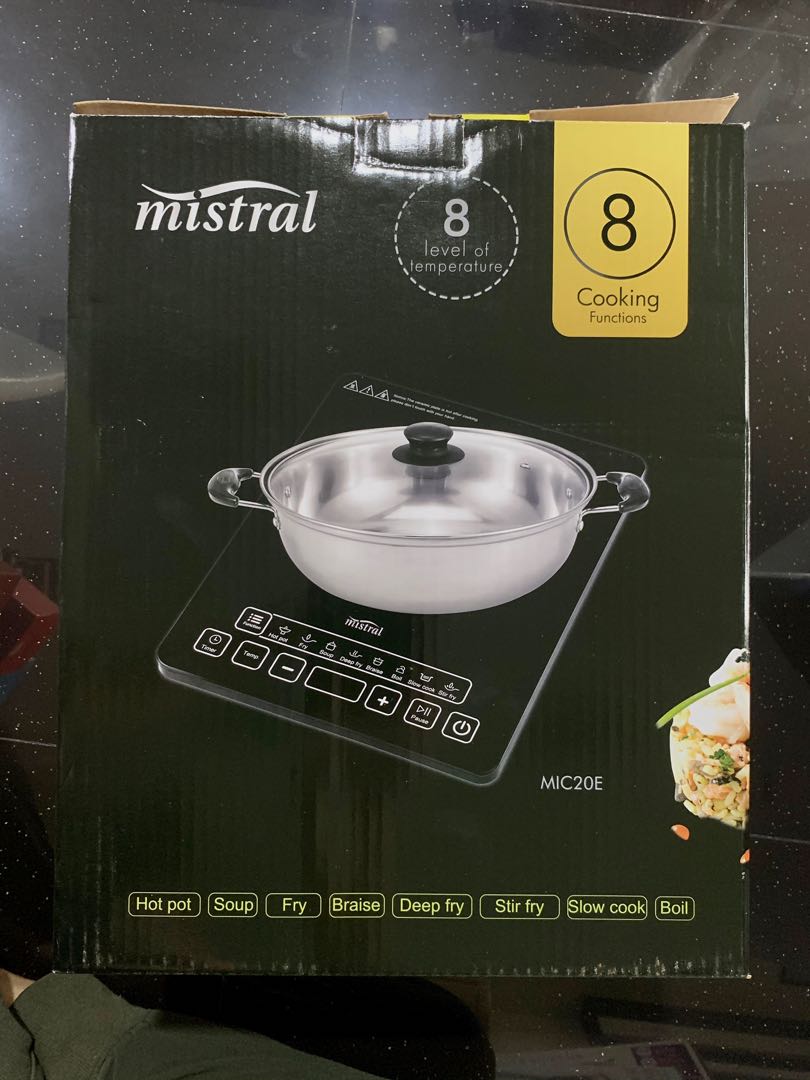 Mistral Induction Cooker MIC20E, TV & Home Appliances, Kitchen ...