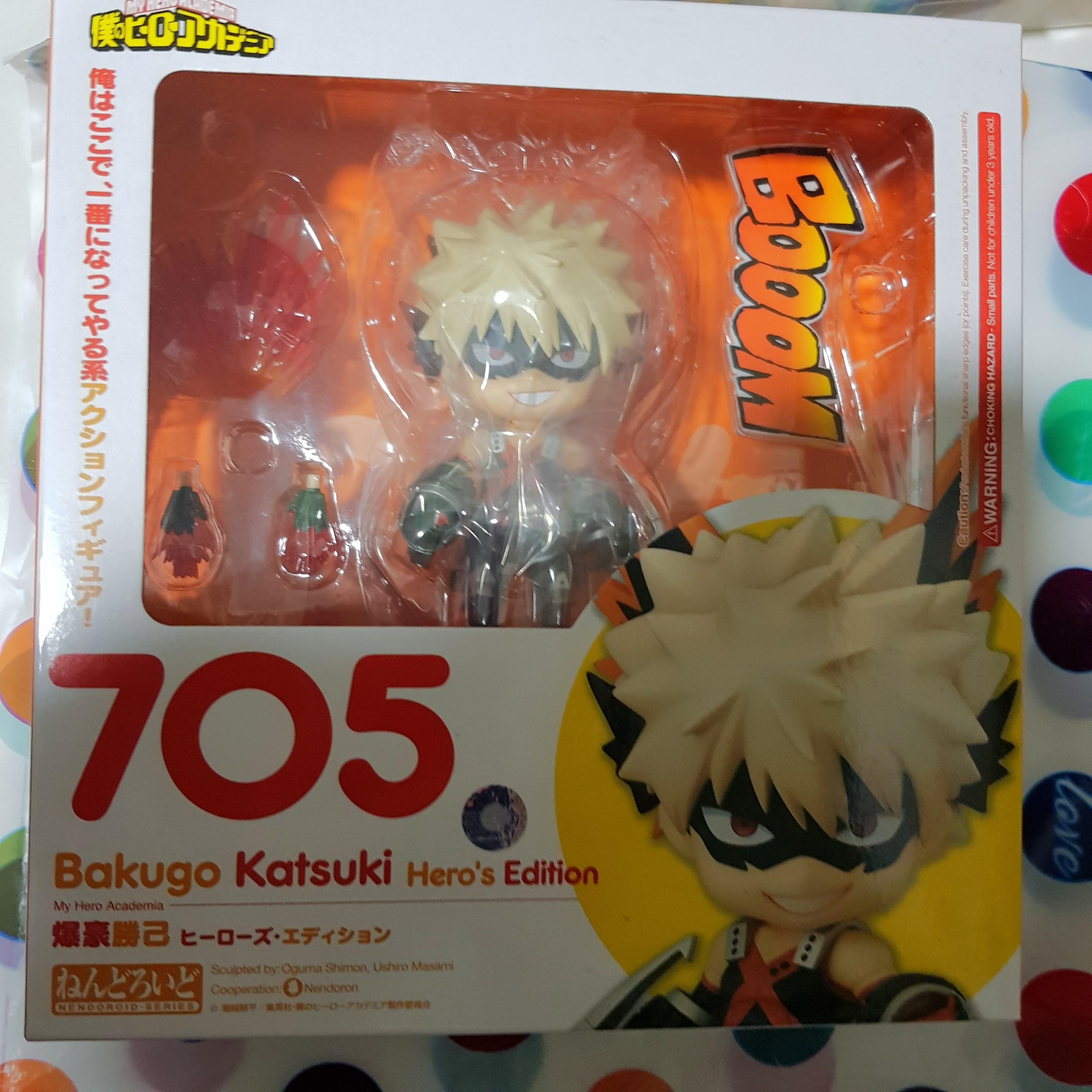 Nendoroid 705 - My Hero Academia | Bakugo Katsuki Hero's Edition ...