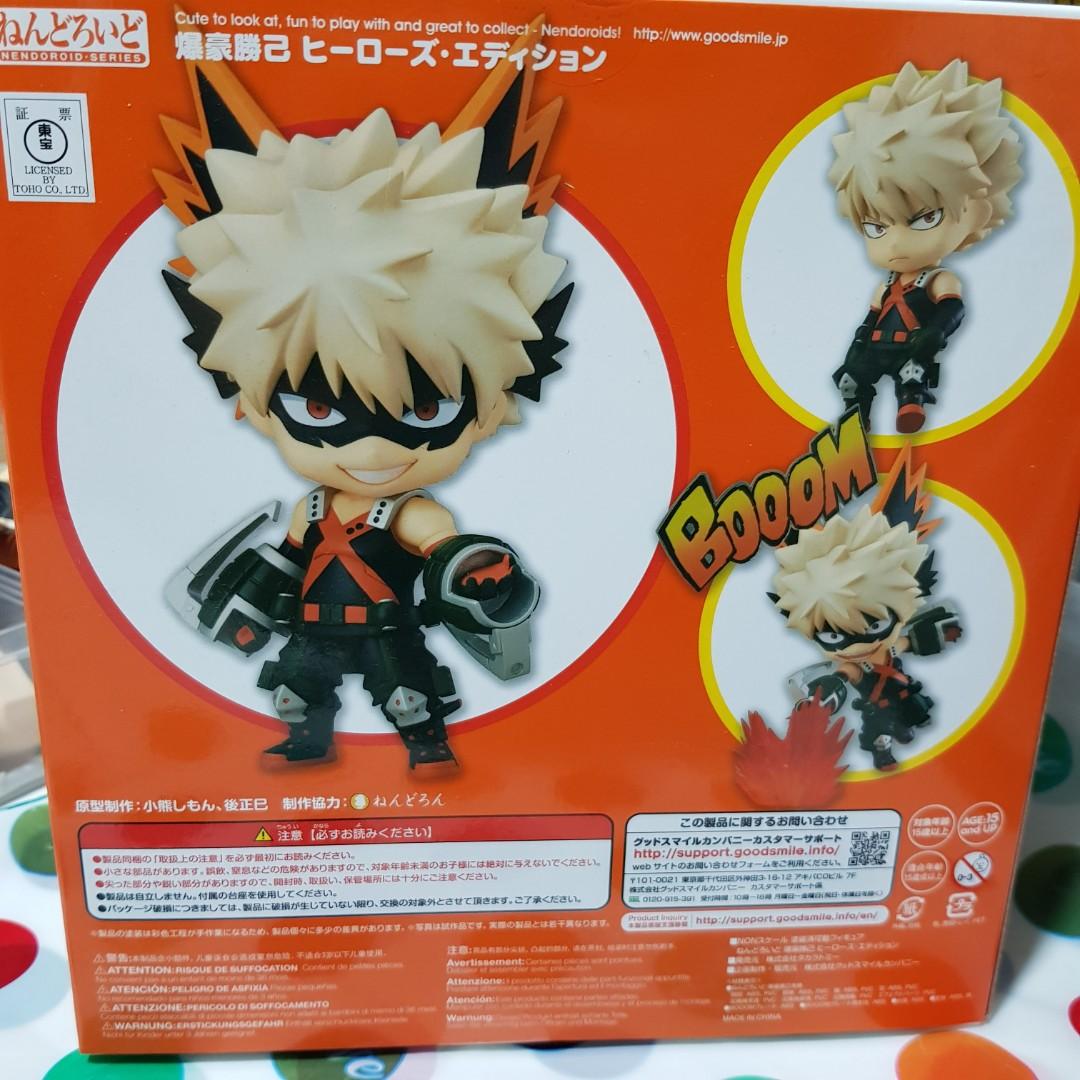 Nendoroid 705 - My Hero Academia | Bakugo Katsuki Hero's Edition ...