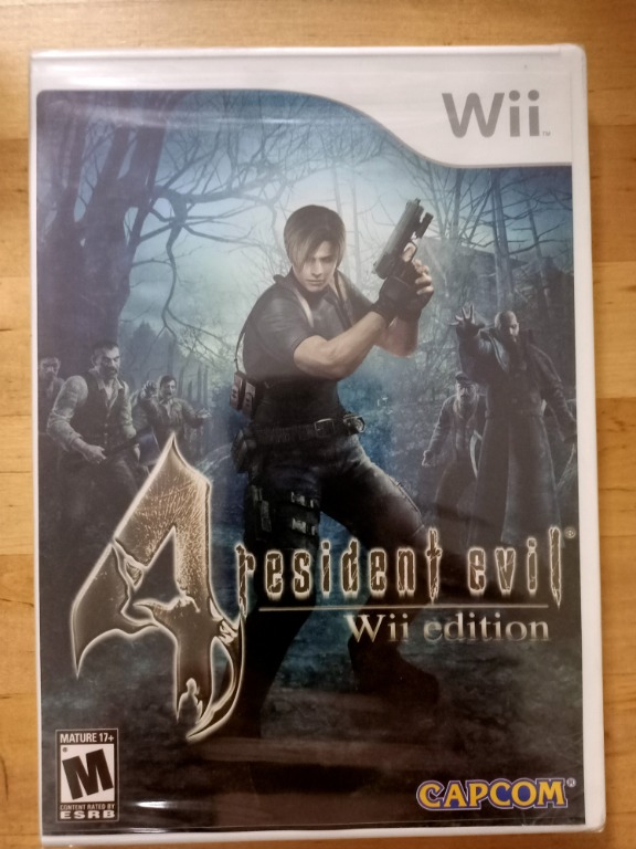 Nintendo Wii - Resident Evil 4 (US version), Video Gaming, Video Games ...