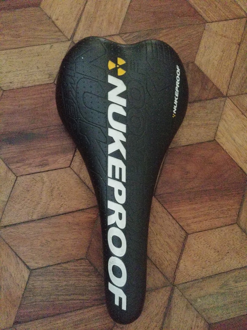 Nukeproof Titanium Saddle, Sports Equipment, Bicycles & Parts, Bicycles ...