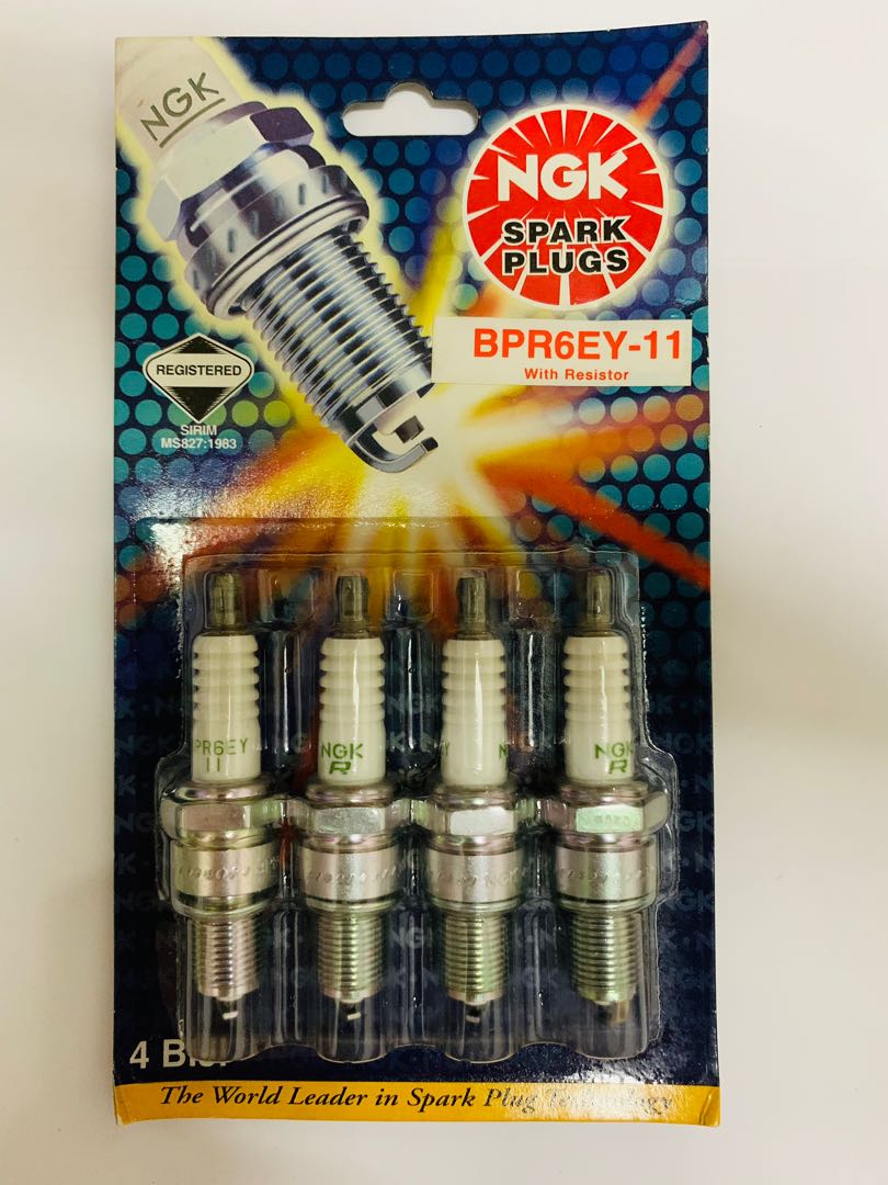 ORIGINAL BPR6EY-11 NGK (6261) HONDA Accord AERO Civic Prelude & TOYOTA Corolla Starlet, Auto ...
