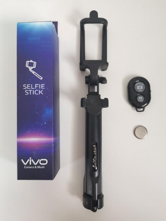 ORIGINAL VIVO 3 In 1 BLUETOOTH SELFIE STICK (Black), Mobile Phones ... ORIGINAL VIVO 3 In 1 BLUETOOTH SELFIE STICK (Black), Mobile Phones ...