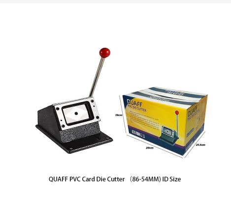 QUAFF PVC Card Die Cutter (86-54MM) ID Size, Furniture & Home Living ...