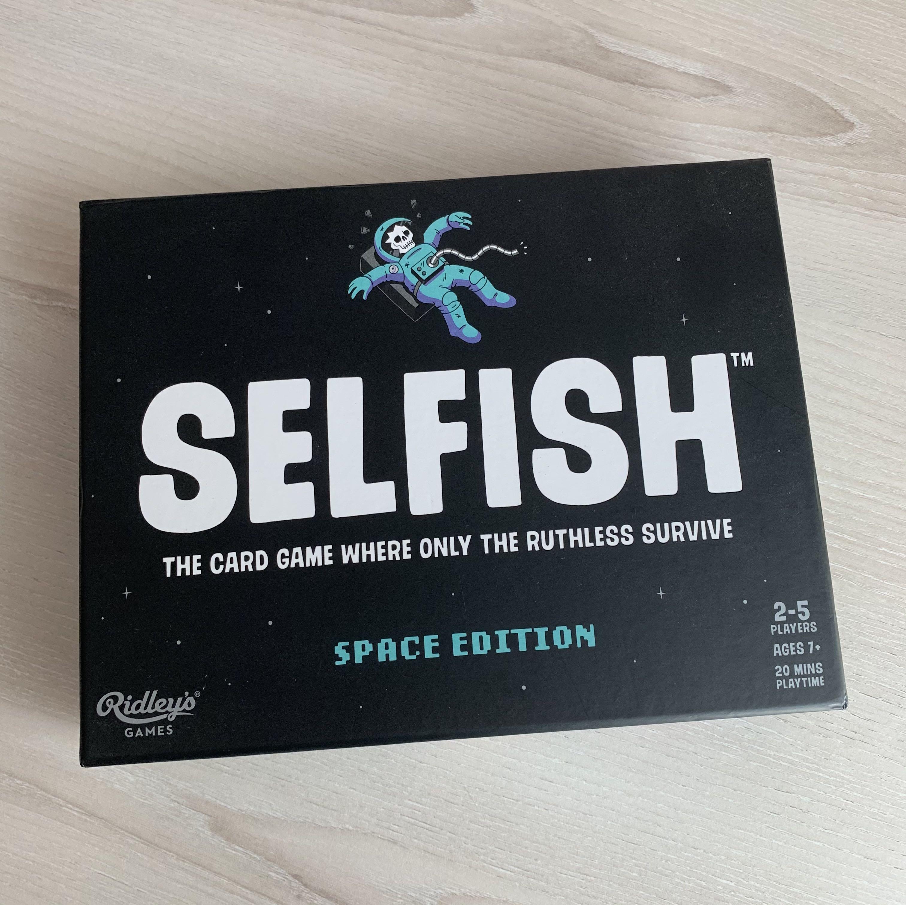 Selfish Space Edition Board Game, Hobbies & Toys, Toys & Games on Carousell