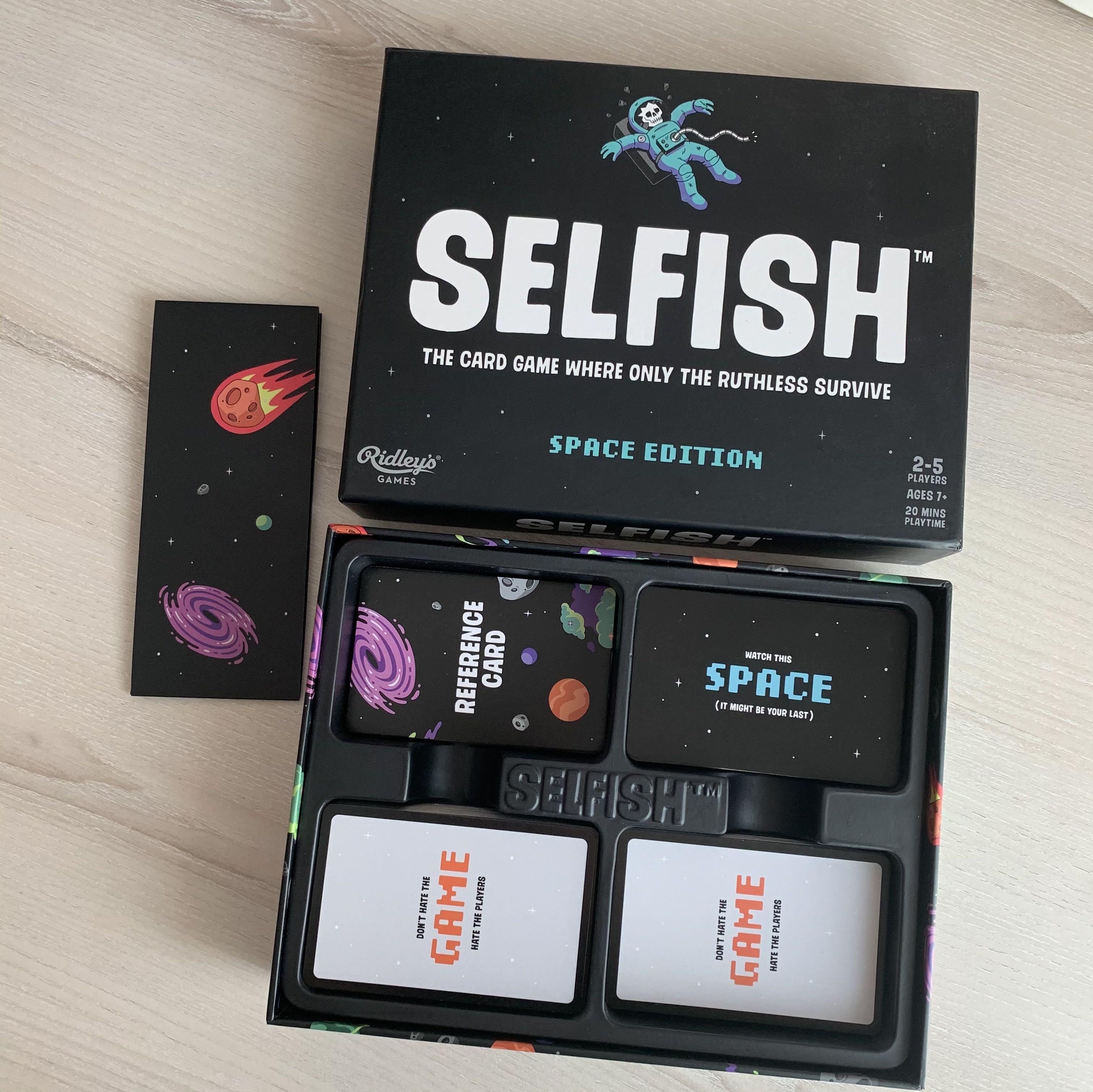 Selfish Space Edition Board Game, Hobbies & Toys, Toys & Games on Carousell