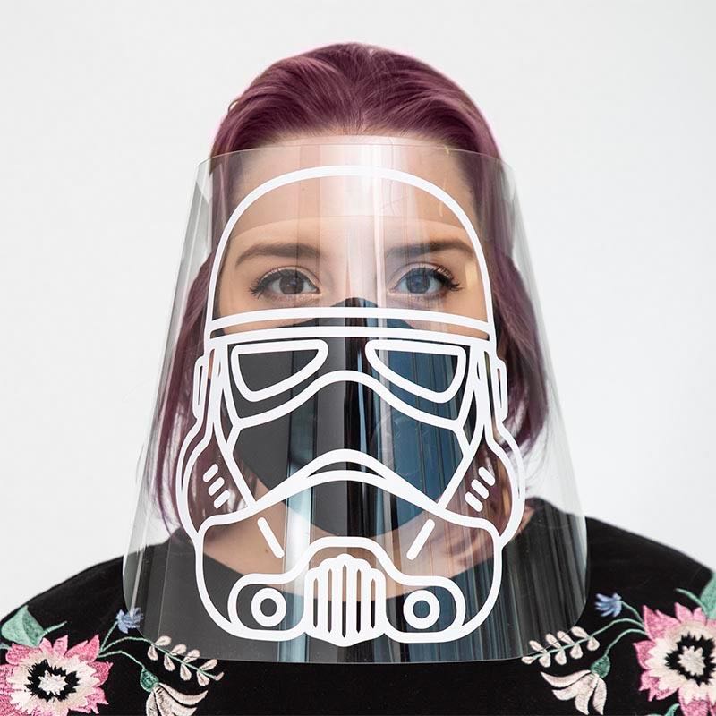 Star Wars Face Shield - Star Wars Face Cover Shield For Adult Polyester ...