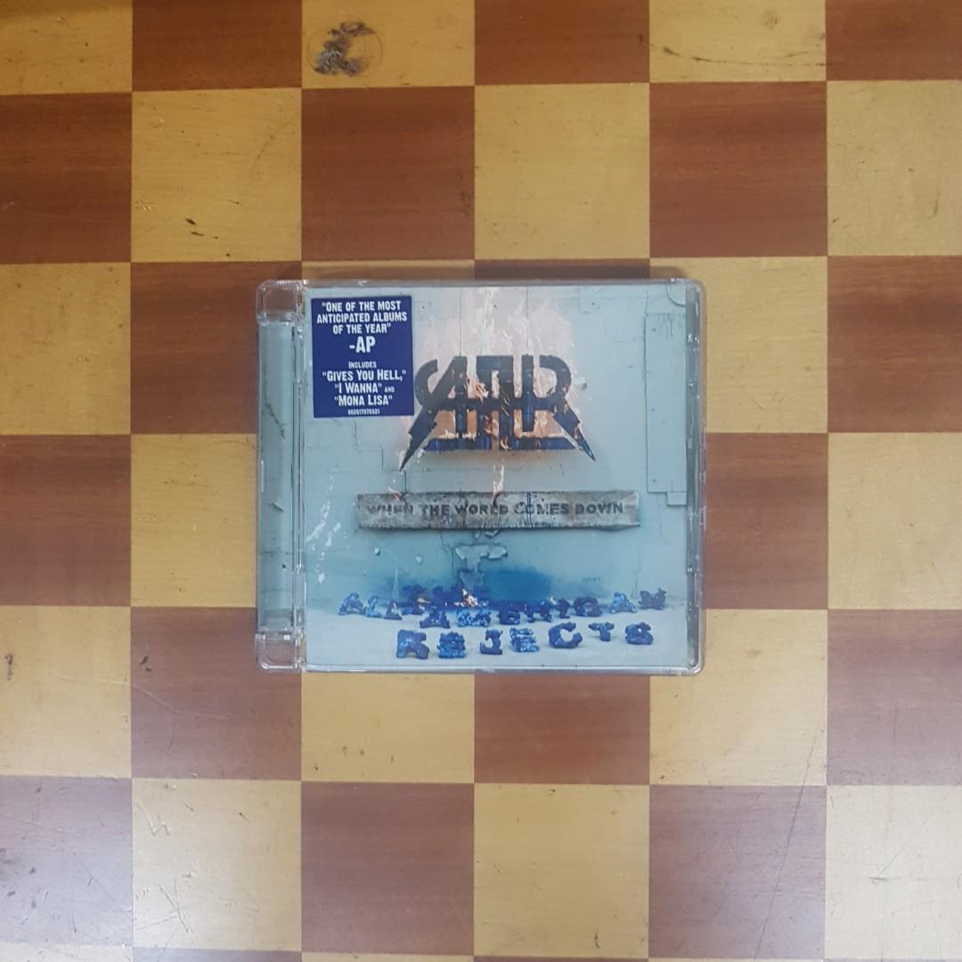 All American Rejects When The World Comes Down Album Cover