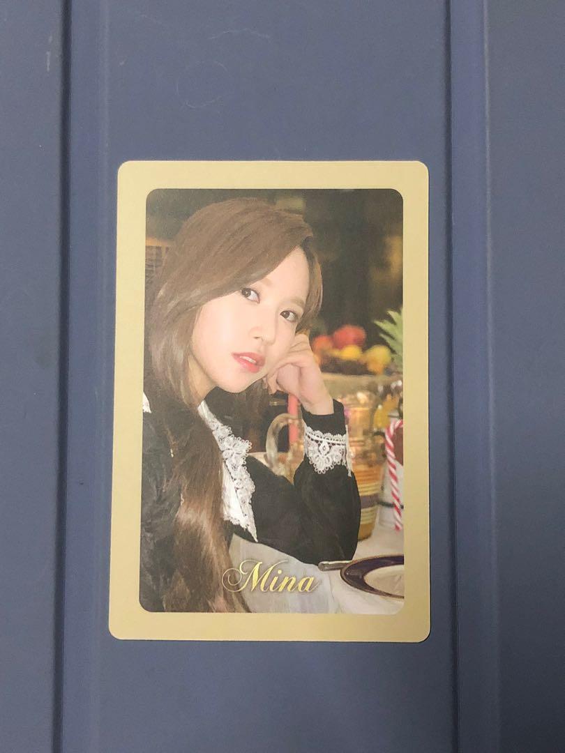 TWICE MINA Official Photocards, Hobbies & Toys, Memorabilia ...