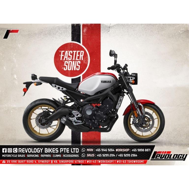 YAMAHA XSR 900 DYNAMIC WHITE XSR900, Motorcycles, Motorcycles for Sale ...