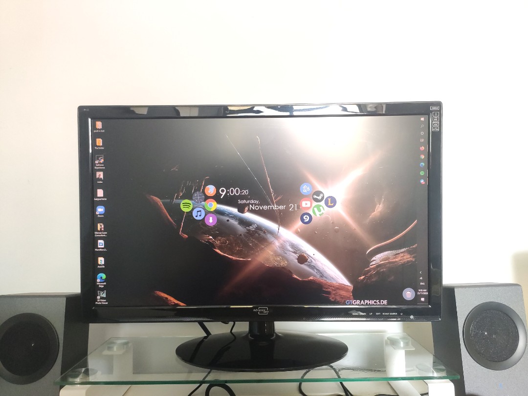 144 hz Advance one desktop monitor, Computers & Tech, Parts ...