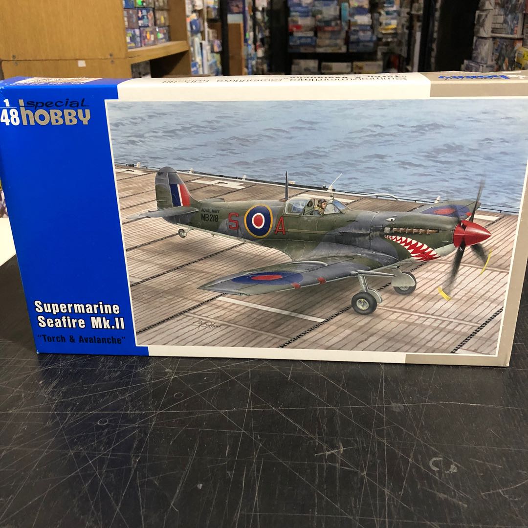 1/48 Special Hobby Supermarine Seafire Mk.II Torch & Avalanche Model ...