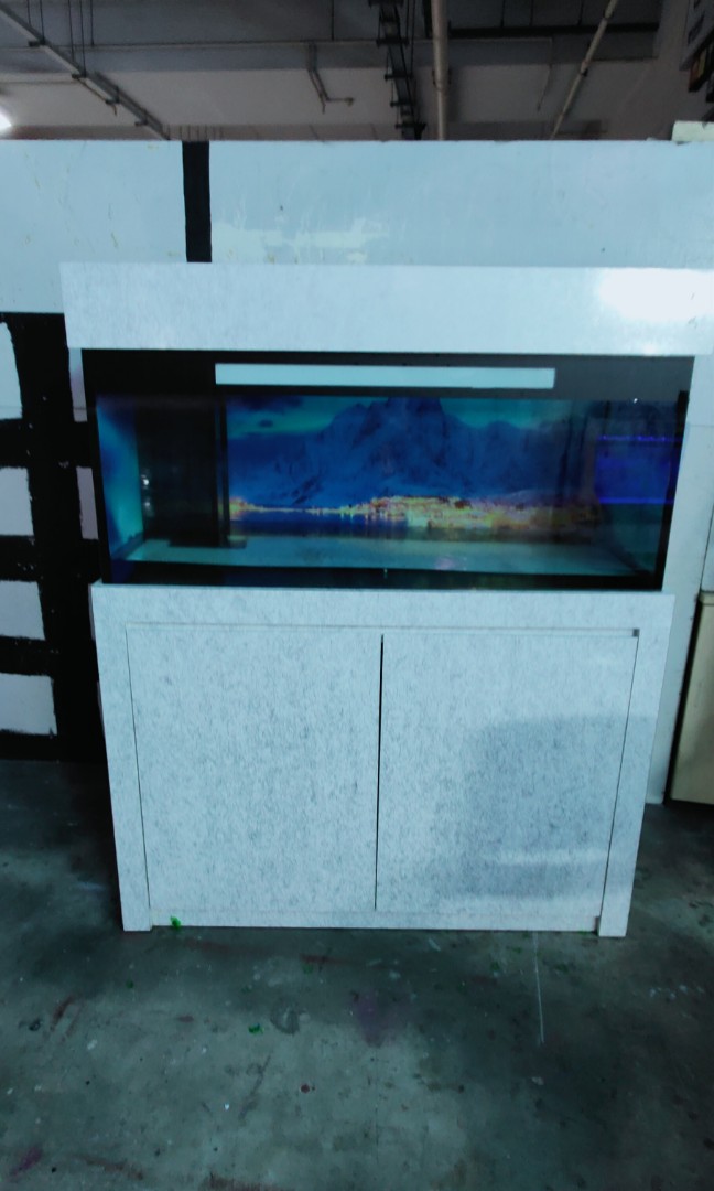 4 Ft Fish Tank, Pet Supplies, For Fish, Fish Tanks on Carousell