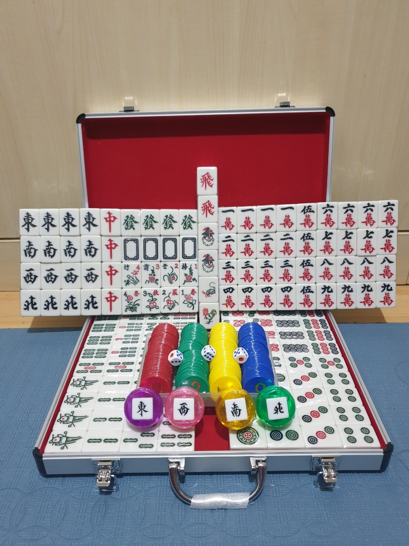 A1 Mahjong Set, Hobbies & Toys, Toys & Games on Carousell