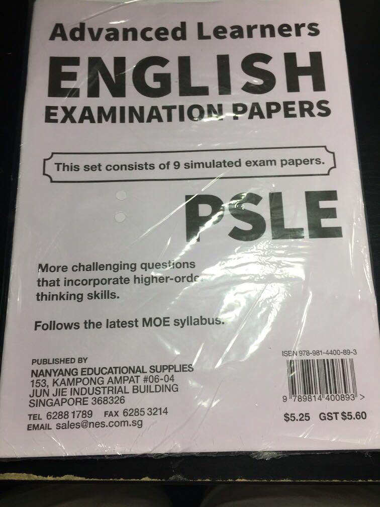 Advanced learners paper, Hobbies & Toys, Books & Magazines, Assessment ...