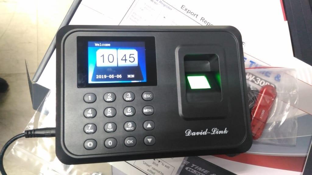 Biometric Fingerprint scanner with Payroll computation - W-3088 David ...