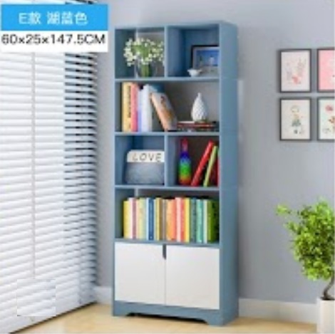 BLUE BIRU 4 Tier Layer Bookshelf Bookshelves Bookcase Shelving Rack ...