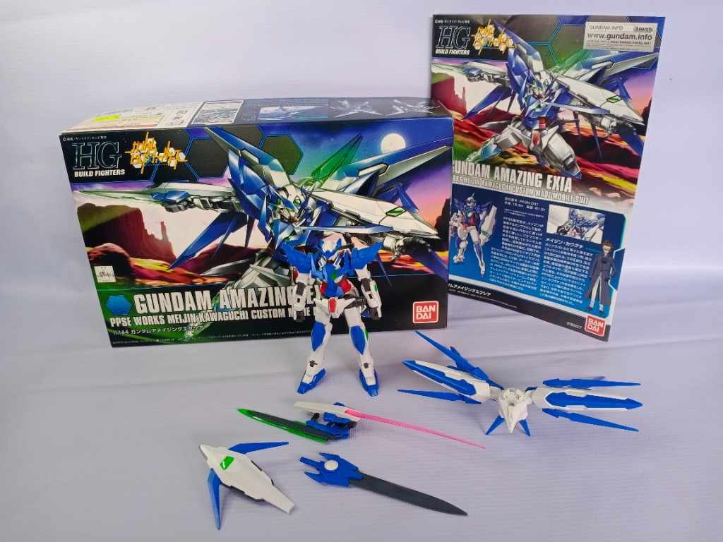 BUILT Bandai Gundam Kits HG, Hobbies & Toys, Toys & Games on Carousell