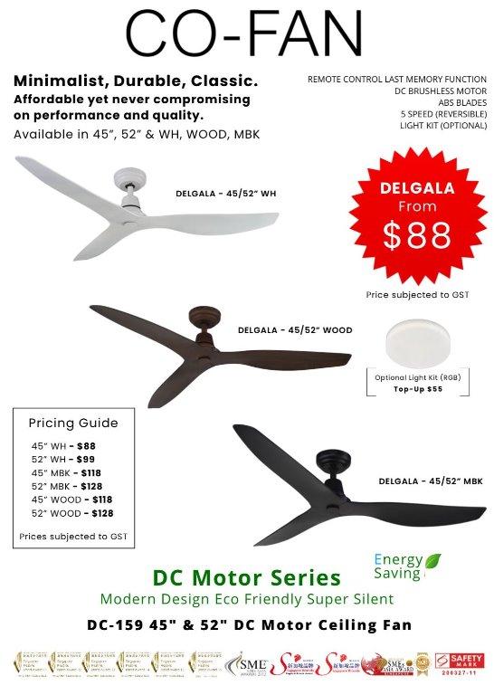 Ceiling Fan promotion, Furniture & Home Living, Lighting & Fans, Fans ...