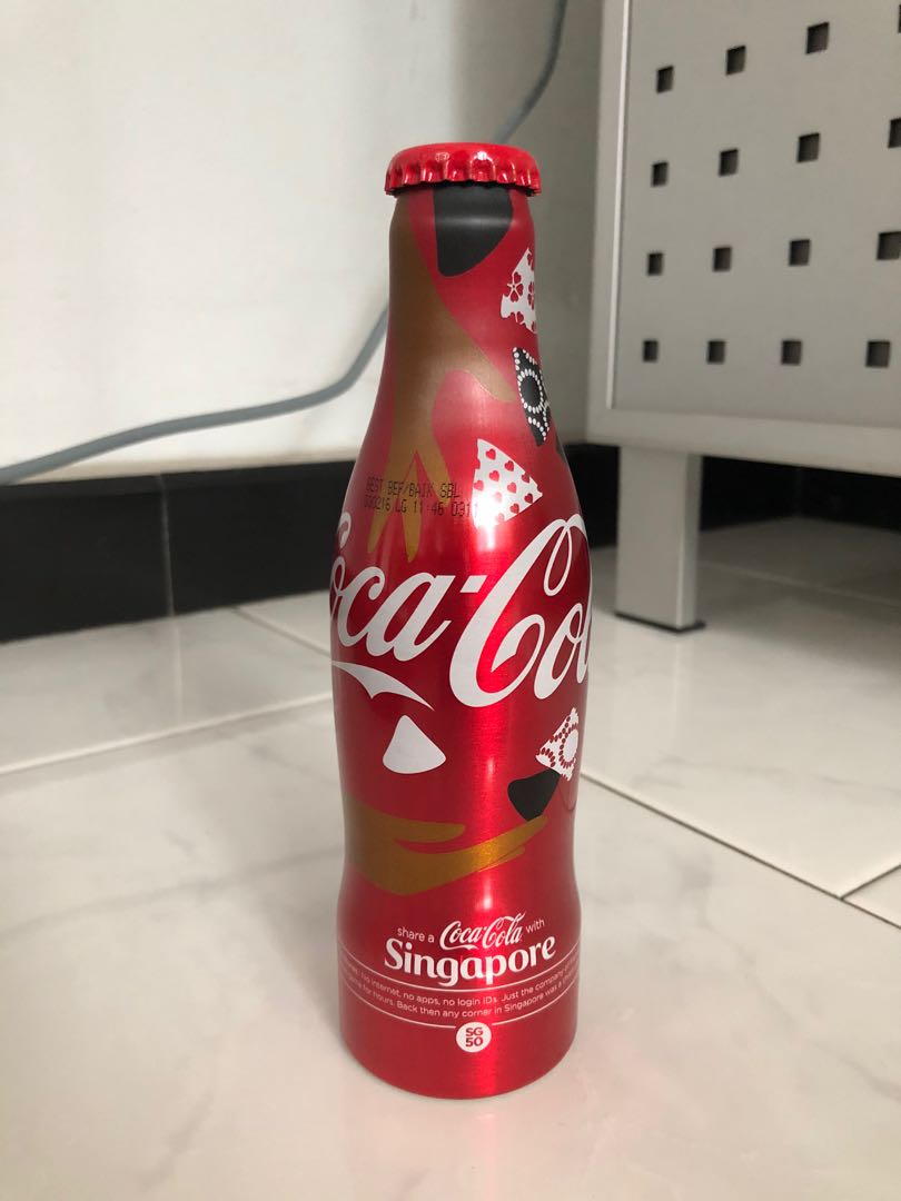 Coca Cola SG50 Five Stones Bottle, Hobbies & Toys, Memorabilia ...