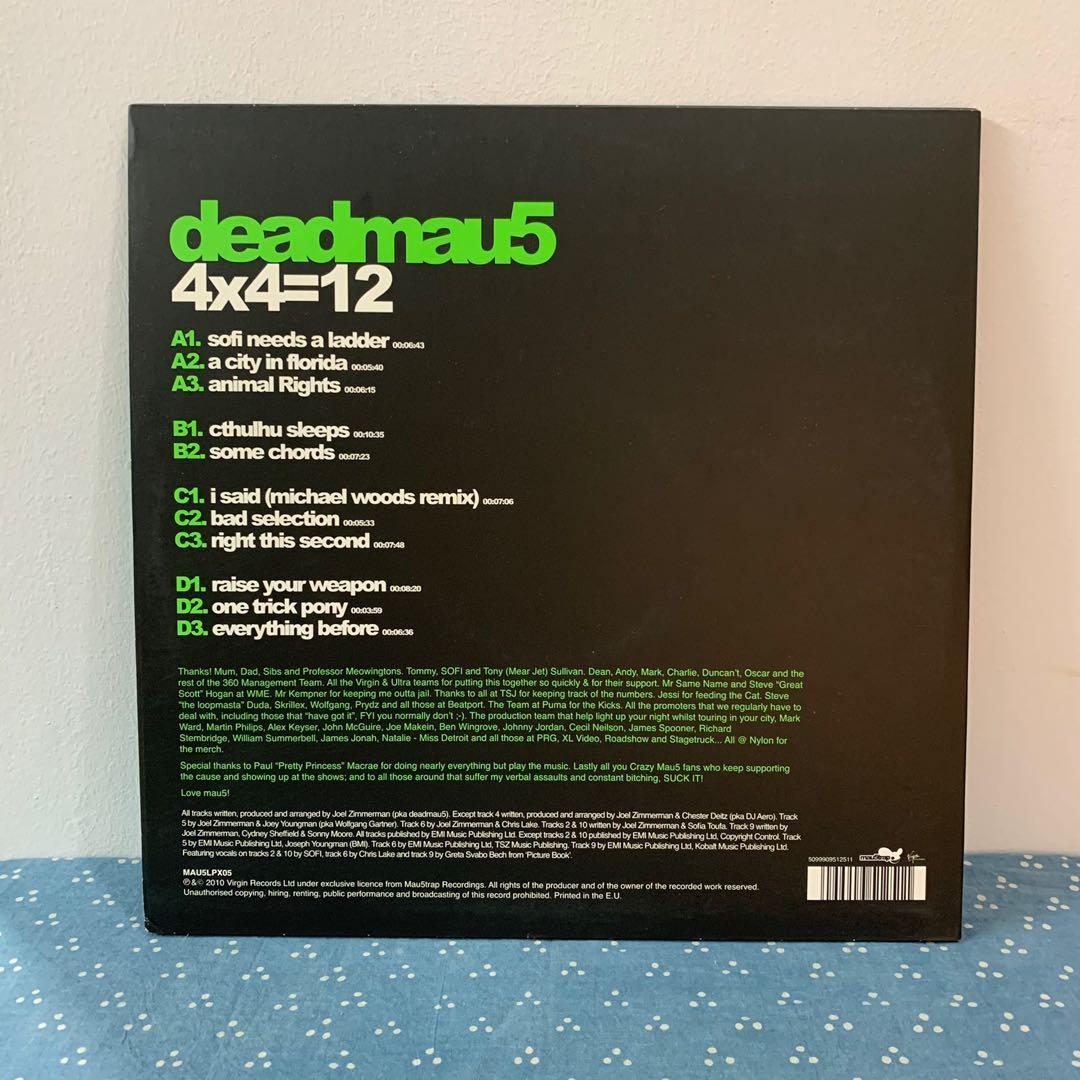 Deadmau5 4x4=12 Tracklist