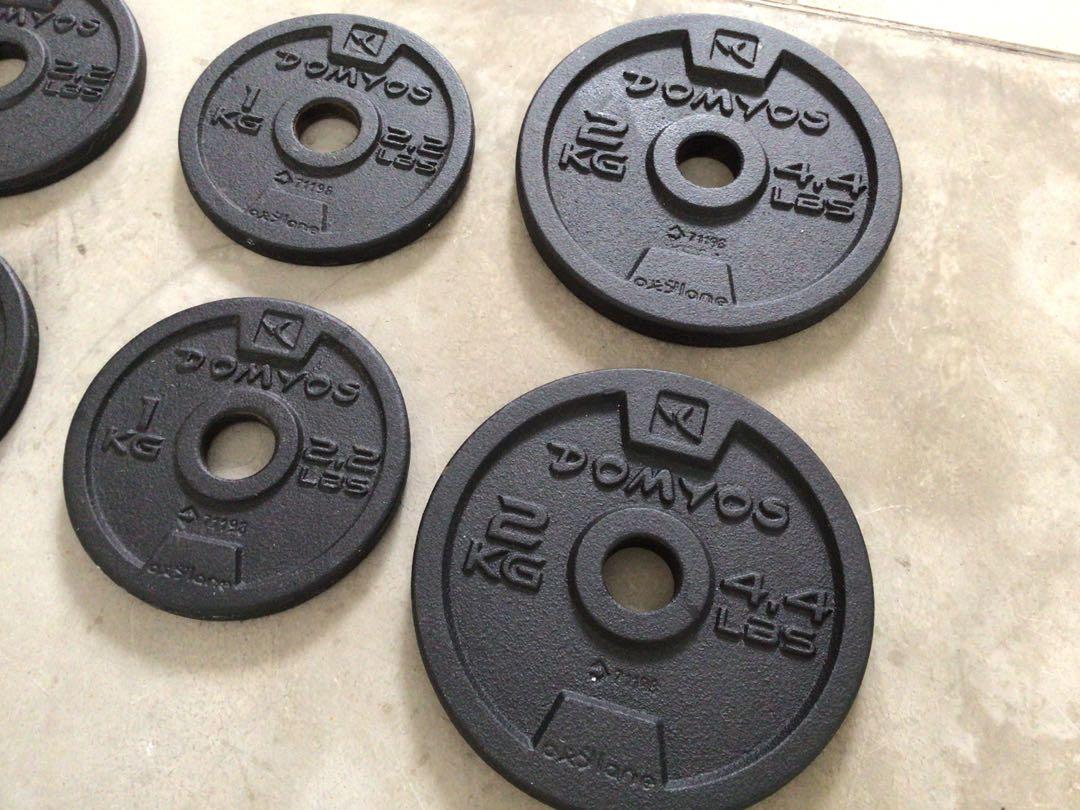 Decathlon Domyos WEIGHT TRAINING DUMBBELL KIT 10 KG, Sports Equipment ...