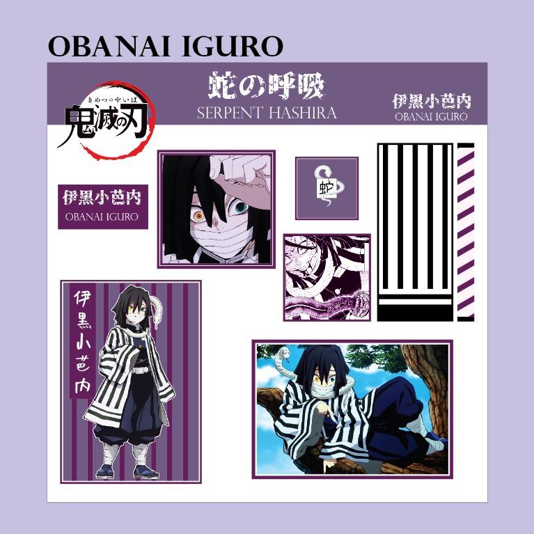 Demon Slayer Hashira Sticker Sheet, Hobbies & Toys, Collectibles ...