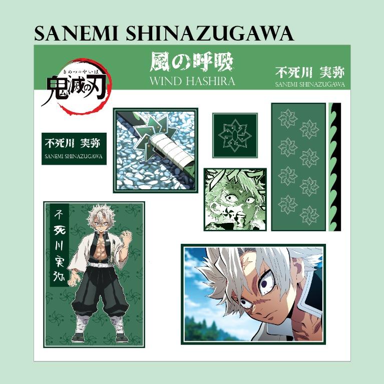 Demon Slayer Hashira Sticker Sheet, Hobbies & Toys, Collectibles ...