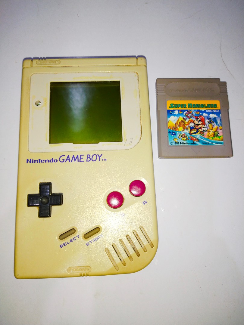 DMG-01 Gameboy Dot Matrix with Cartridge, Video Gaming, Video Game ...