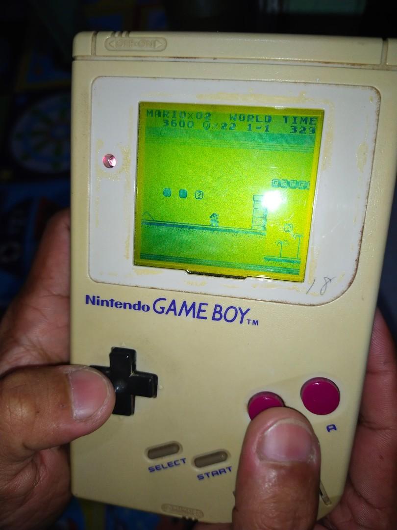 DMG-01 Gameboy Dot Matrix with Cartridge, Video Gaming, Video Game ...