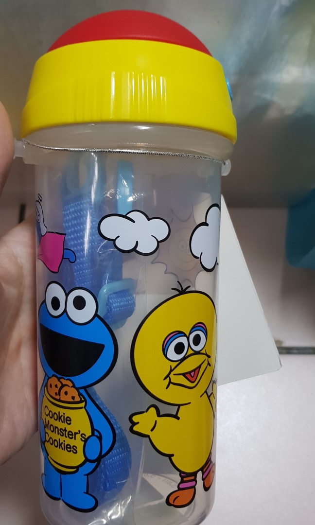 Elmo and friends Water Bottle, Babies & Kids, Nursing & Feeding ...