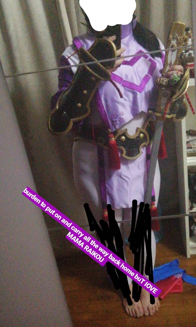 FGO Minamoto No Raikou Cosplay, Hobbies & Toys, Memorabilia ...