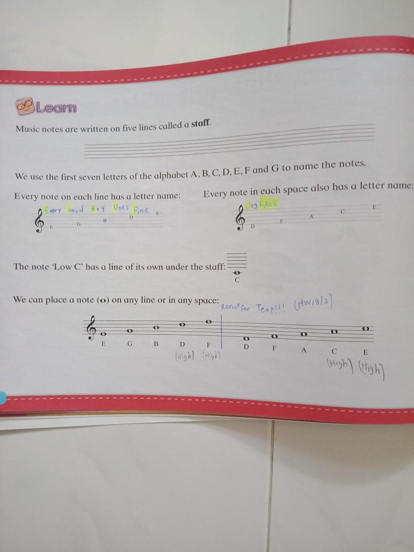 First Steps to Music 3 Textbook (2nd Edition), Hobbies & Toys, Books ...